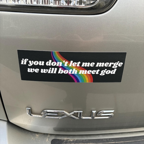 Subaru Bumper Sticker funny Vinyl Bumper Sticker Waterproof Bumper ...