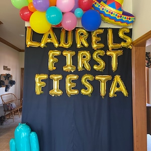 First Fiesta Balloons First Fiesta Decorations Fiesta First Birthday ...