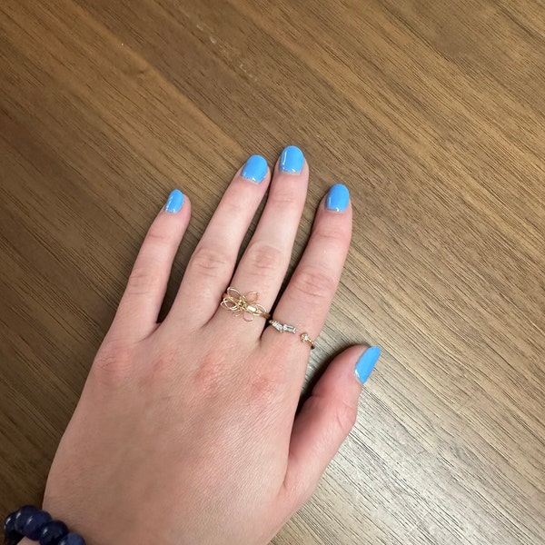 21pcs Stackable Rings Set Multi Design Rings, Yin Yang, Black Rings ...