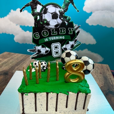 Editable Birthday Cake Topper, Printable Template, Birthday Cake Topper ...