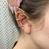 Ear Cuffs Gold, Elf Ear Cuff Set, Fantasy Jewelry, Elf Cosplay ...