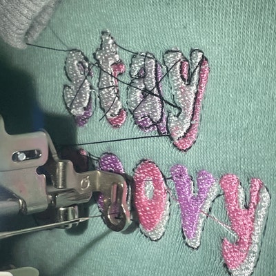 Stay Groovy Embroidery Design, Retro Embroidery Design, Groovy ...