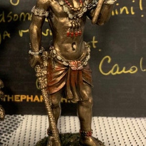 Vintage Golden Horus Mini Statue Ancient Egyptian God Horus - Etsy