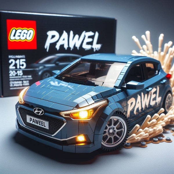 Custom Car Illustration, Your Own Car Custom Model, Car Gift for Him ...