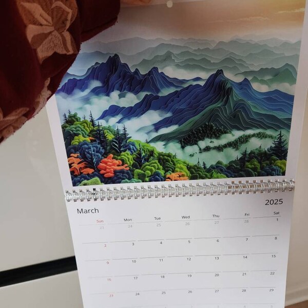 Papercut Germany - 2D - 2025 Wall Calendar (11" X 8.5") - Etsy