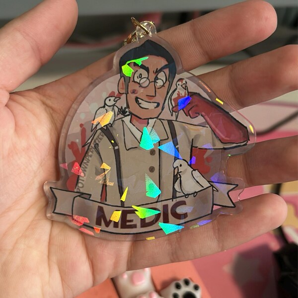 TF2 - Team Fortress 2 Charms / Acrylic Keychains - Etsy