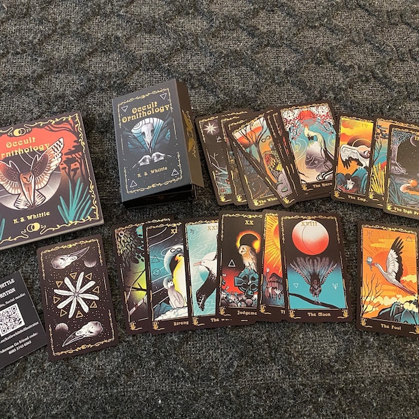 Occult Ornithology Tarot Deck and Guide! Majors Only Deck Celebrating ...