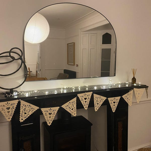 Black Leaf Fairy Lights Gothic Wedding Table Decor Garland Dark ...