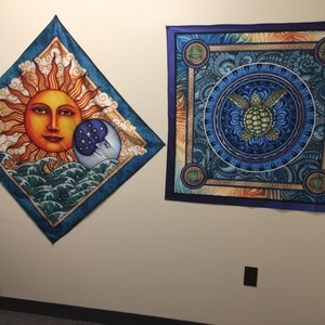 Celestial Sun Moon Art Print by Artist Dan Morris | Etsy