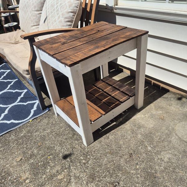 End Table Digital Plans || DIY Woodworking Plans - Etsy