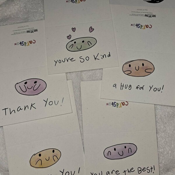 Fuzzy Buzzy Bee Thank You Cards - 24 Bee Thank You Cards With Envelopes ...