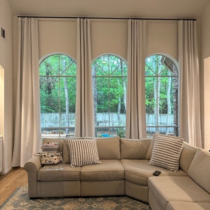 Angled Curtains for Vault Apex Ceiling. Any Fabric Color. - Etsy