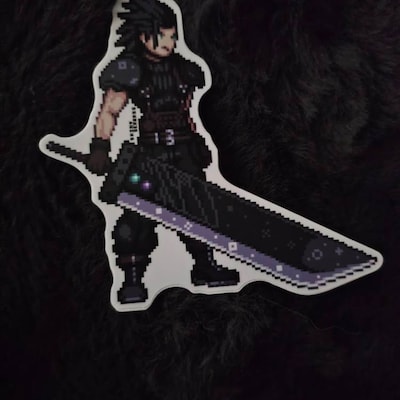 Final Fantasy VII Remake Pixel Art Stickers Cloud Strife, Sephiroth ...