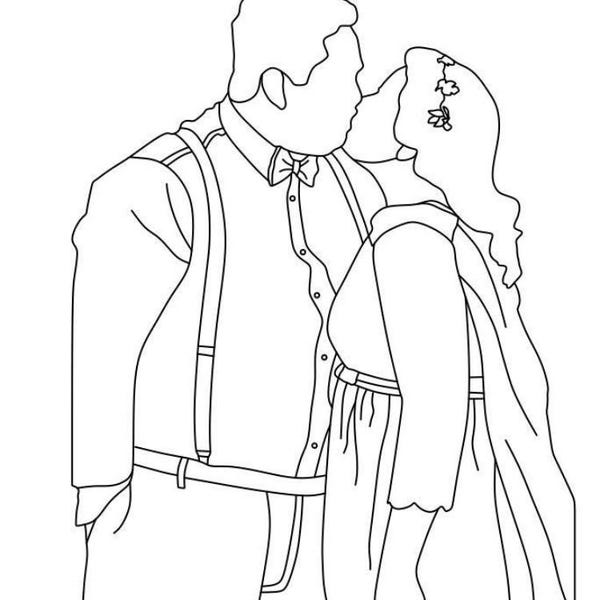 Custom Line Art From Photo, Outline Drawing Portrait, Personalized ...