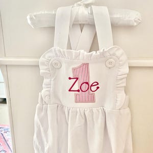 Baby Girl Swing Back Bloomer Set With Zoo Theme, Party Animal Birthday ...