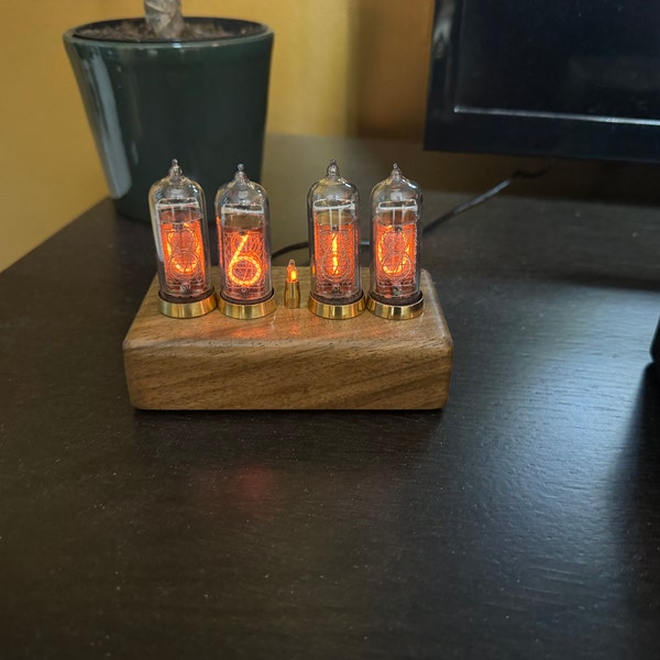 Nixie Tube Clock Pulsar IN-16 6-tubes - Etsy