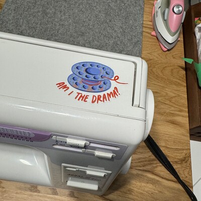 Seam Ripper Sticker, Cute Sewing Stickers, Sewing Machine Sticker ...