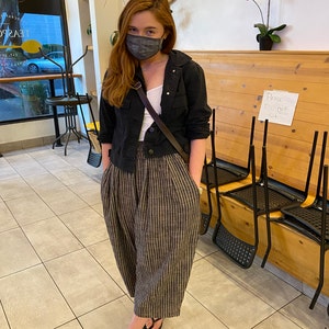 Long Wool Coat Blue Plaid Belted Stylish Winter Jacket Classic Belted ...