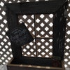 Rustic Barn Wood Window Frame Flower Box Planter - Amish Handcrafted ...