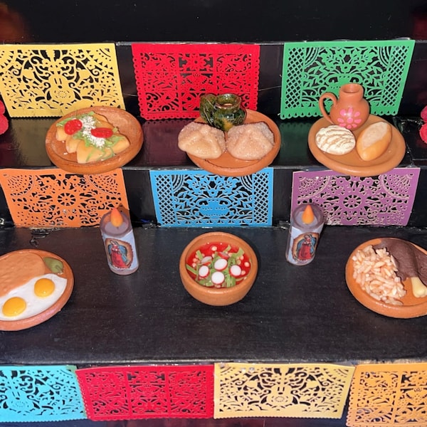 Mini Candles Dia De Los Muertos Mini Altar Candles Ofrenda Minis - Etsy