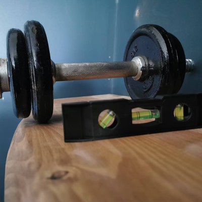 Live Edge Rustic Floating Shelf Made From Solid Wood, Chunky Old Slab ...