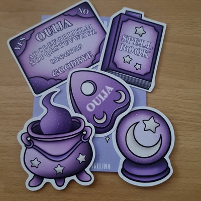 Spiritual Self Care Sticker Sheet Witchy Pastel Bathroom Accessories ...