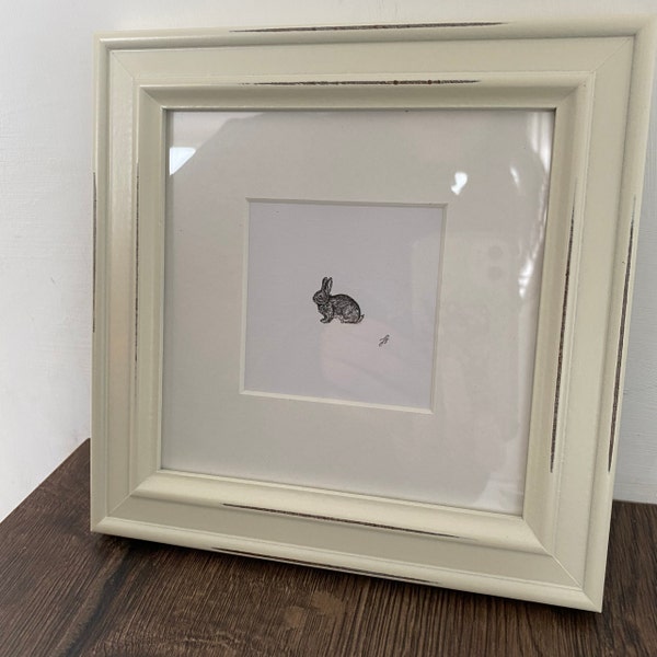 Miniature Tree Frog Pen Drawing - 6x6 (inch) Mounted Original - Etsy UK