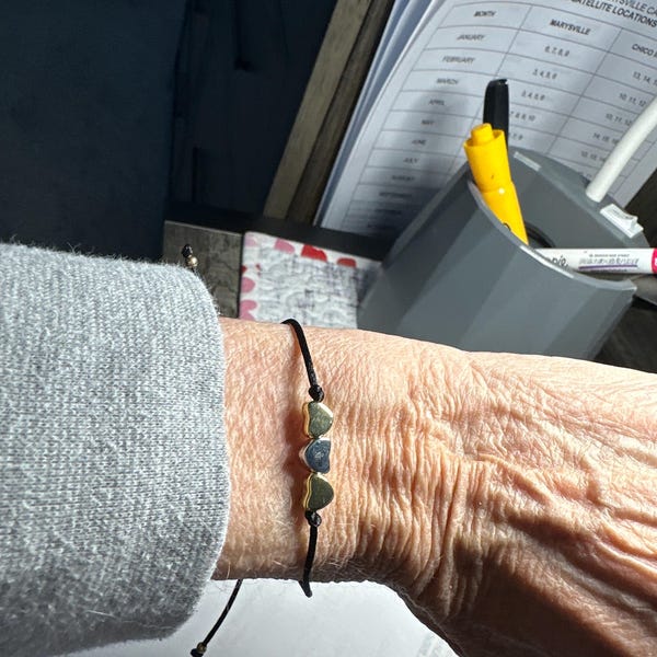 3 Generations Bracelet Set – Handmade Matching Bracelets for Grandma ...