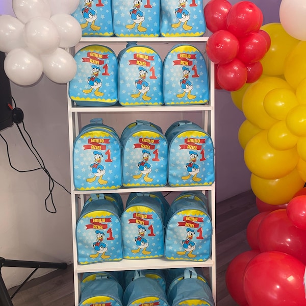 Personalized Kids Goodie Bag - Customized Birthday Back Pack - Custom ...