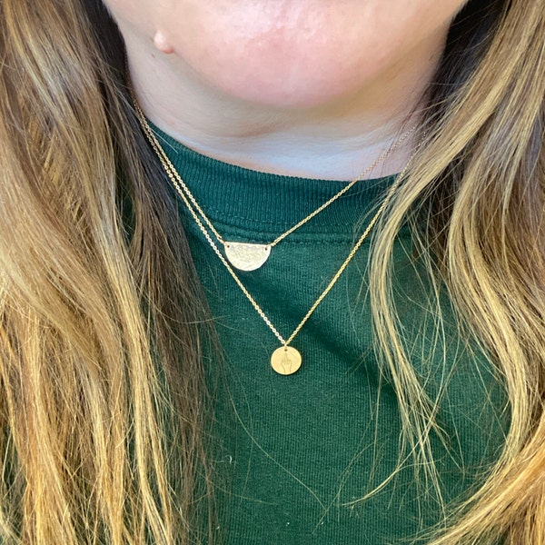 Middle Finger Necklace, Hand Gesture Necklace, 14k Gold Filled Necklace ...