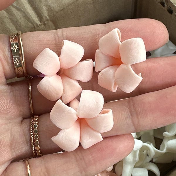 Tiare Foam Flower, Ear Flower, Hair Pick / Adult Size 2.5" Kid's Size 1 ...