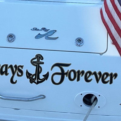 Graphic Stripe Sticker Yacht & Boat Sticker Marine Sticker - Etsy