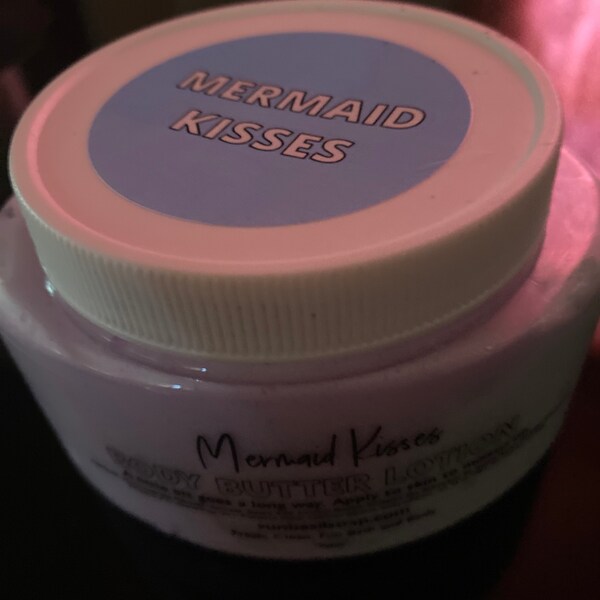 Body Butter. Whipped Body Butter. Mermaid Whipped Body Butter. Gift for ...