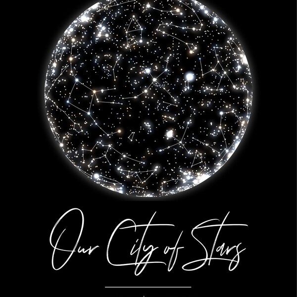 Star Map Print Custom by Date, PRINTABLE Star Chart Poster, Astronomy ...