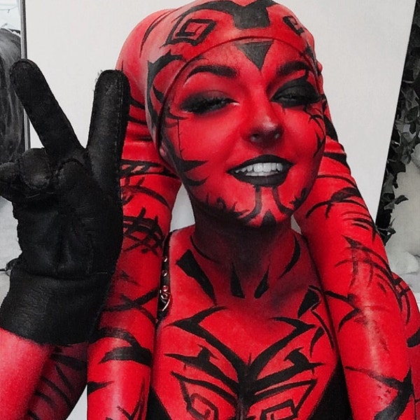 Darth Talon Tattoo Stencil Patterns - Etsy