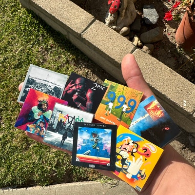 Custom Album Cover Sticker Pack Albums of Your Choice Gift for Music ...