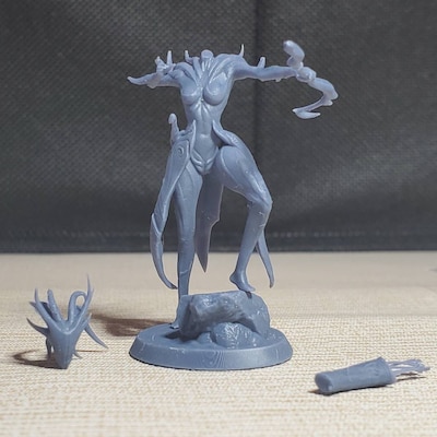Sylvan Stalker/ Woodland Guardian 3D RESIN Printed 28-32mm Miniature ...
