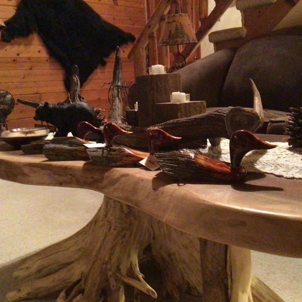 Cedar Fence Post Duck—small. Rustic Stylized Decoy. - Etsy