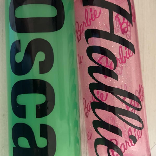 Personalised Vinyl Name Labels for Wine Glasses, Champagne Flutes ...