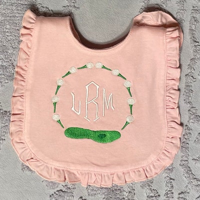 Golf Monogram Frame Preppy Design for Machine Embroidery, 3 Sizes PES ...
