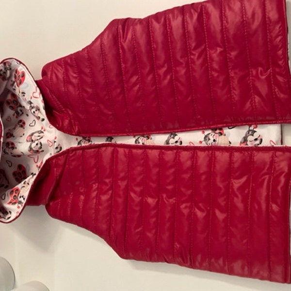 Puffer Vest Sewing Pattern for Kids – Snap Front Baby, Toddler & Child ...