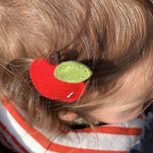 Felt Hair Clips, Felt Animal, Robin, Baby Girl, Hair Accessories, Felt ...