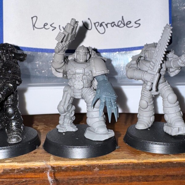 Female Space Viking Terminator Torso Conversions for 28mm Prime Sci-fi ...