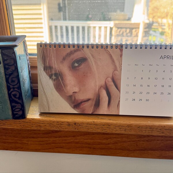 BTS Jimin Desk Calendar 2025, Kpop BTS Custom Calendar, Gift for Army ...