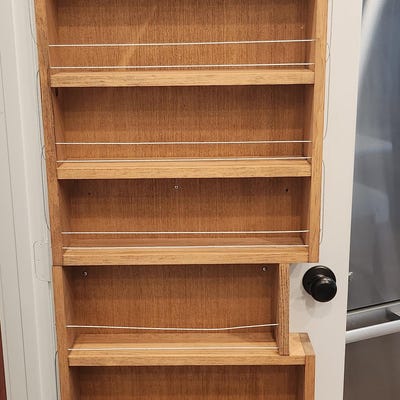 Full Pantry Door Spice Rack - Etsy
