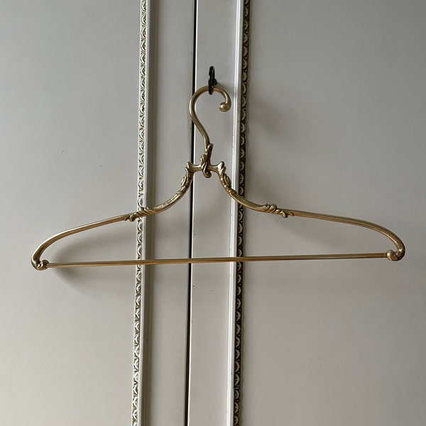 Antique Brass Wedding Dress Hangers, Brass Bridal Hangers, Vintage ...