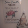 Sea Turtle Wisdom Metal Sign: Inspirational Coastal Wall Art - Etsy