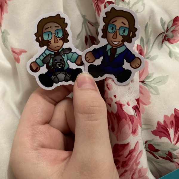 The Walten Files - Vinyl Stickers - Bon, Banny, Sha, Boozoo, Billy ...