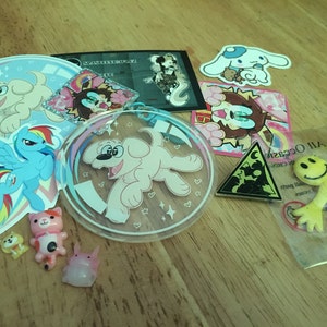 Pinkie Pie My Little Pony Holographic Sticker scenecore/webcore - Etsy