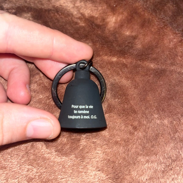 Custom Engraved Biker Bell: Motorcycle Good Luck Charm - Etsy